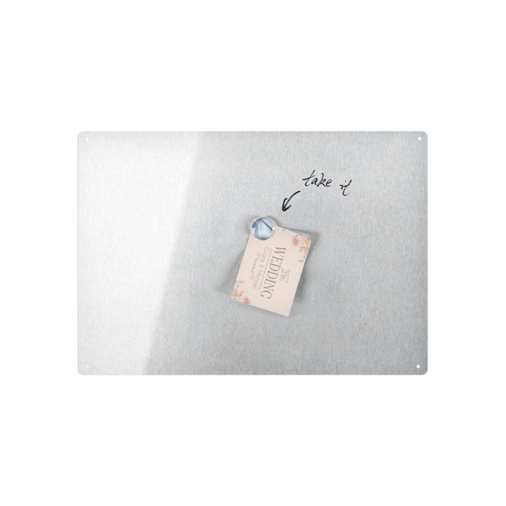 Wholesale Stainless Steel Memo Board Magnet Bulletin Board to Display ...