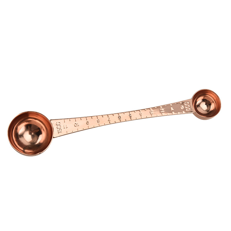Wholesale Dual Sided Magnet Silicone Handle Coffee Measuring Spoon Set ...
