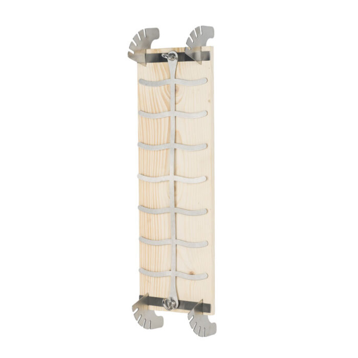 Wholesalers Stainless Steel Holder for Wooden Salmon Plank Suppliers - BMA